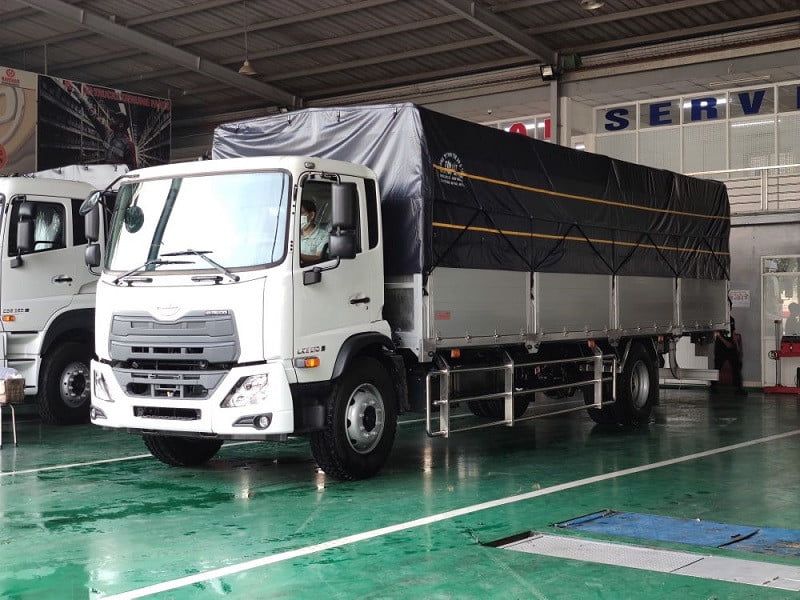 XE TẢI 8 TẤN UD CRONER LKE210 E5 THÙNG BẠT | GIÁ XE TẢI UD