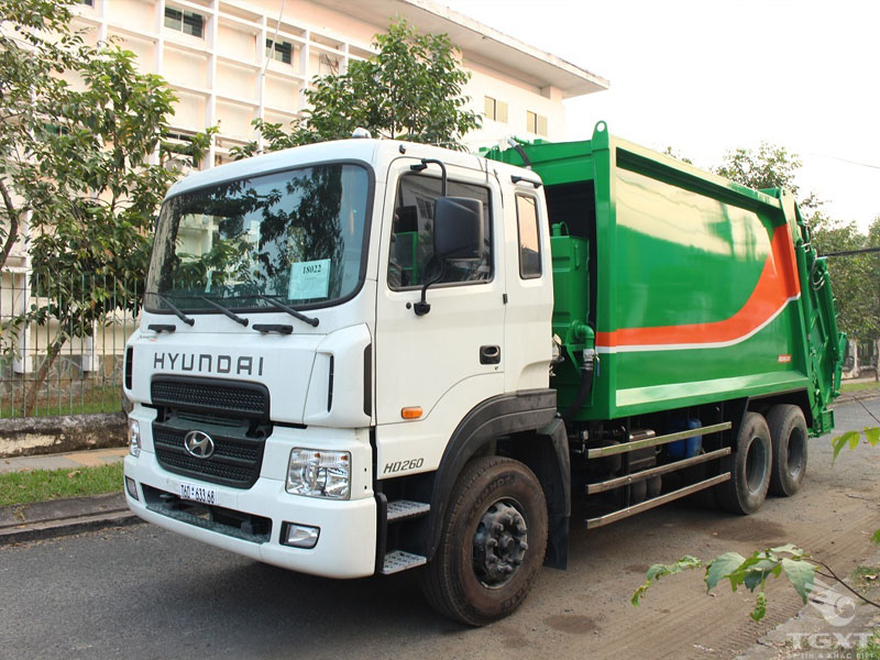 Hyundai HD260 Thu Gom Rác | Giá Xe Tải Mới Nhất